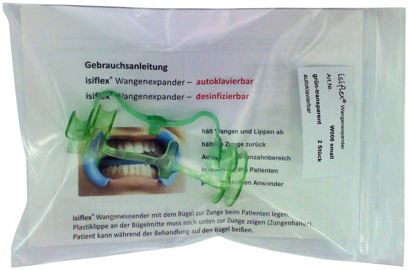 Wangen- und Zungenabhalter, Wundhaken